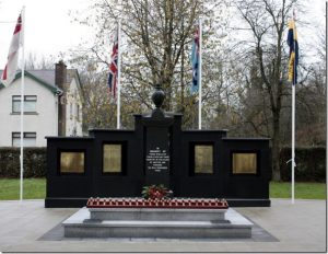 DERVOCK, Co. Antrim. – War Memorials in the north of Ireland